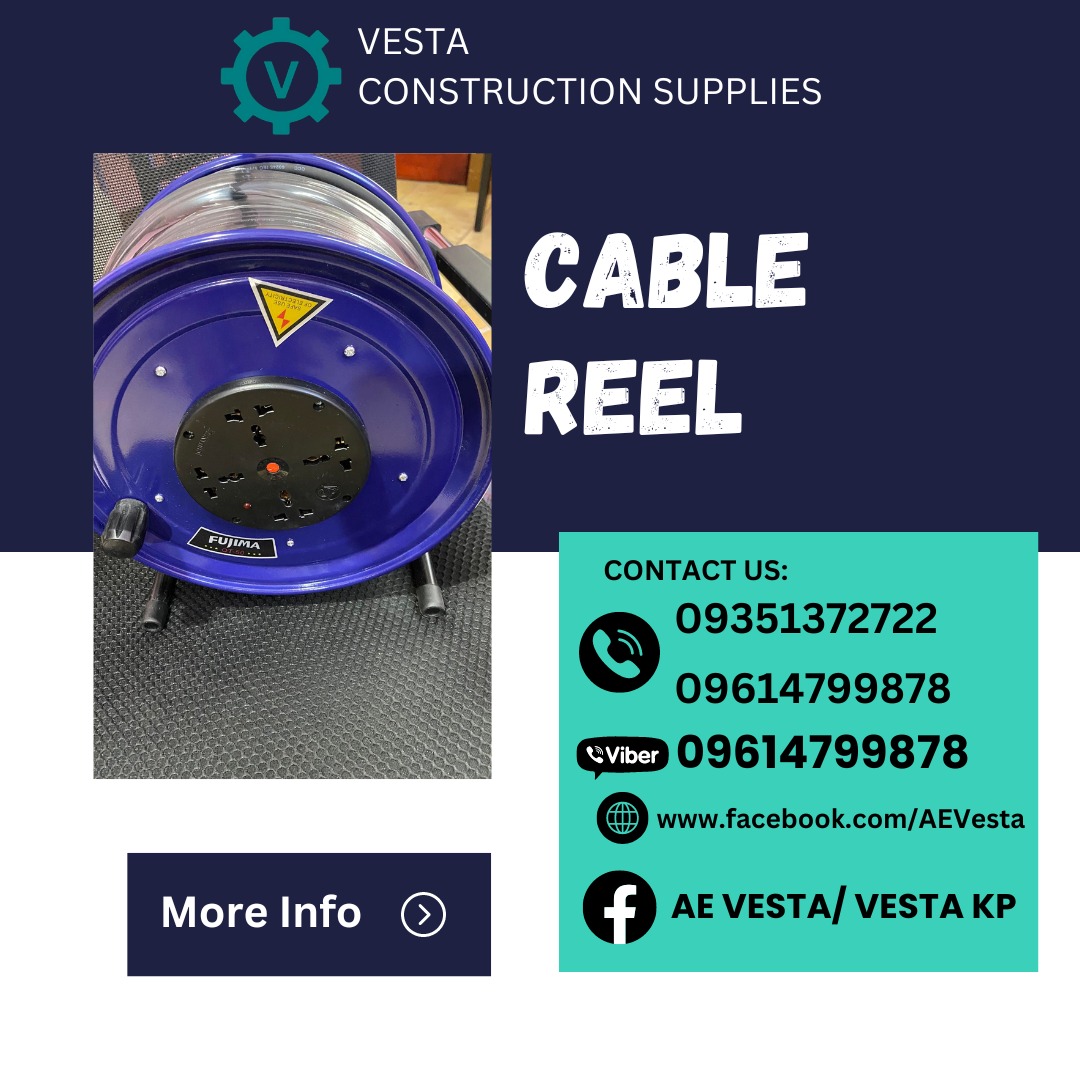 Cable reel, Commercial & Industrial, Construction & Building Materials ...