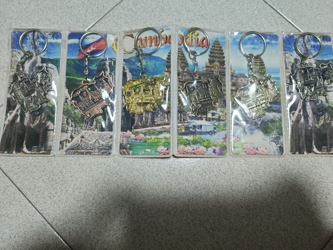 Cambodia keychain souvenirs, Hobbies & Toys, Memorabilia & Collectibles ...