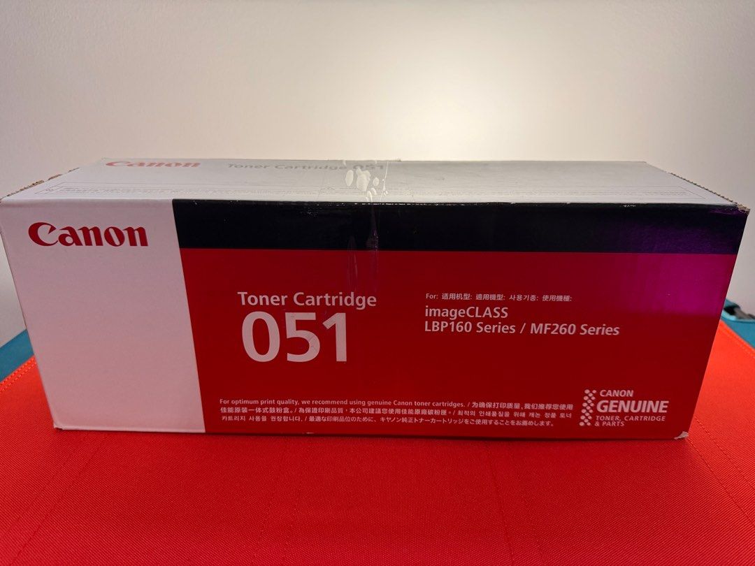 Canon 051 Toner cartridge, Computers & Tech, Printers, Scanners ...