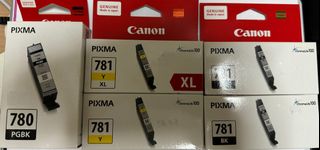 CANON Pixma Ink MX876 Color 821 & 820, Computers & Tech, Printers ...