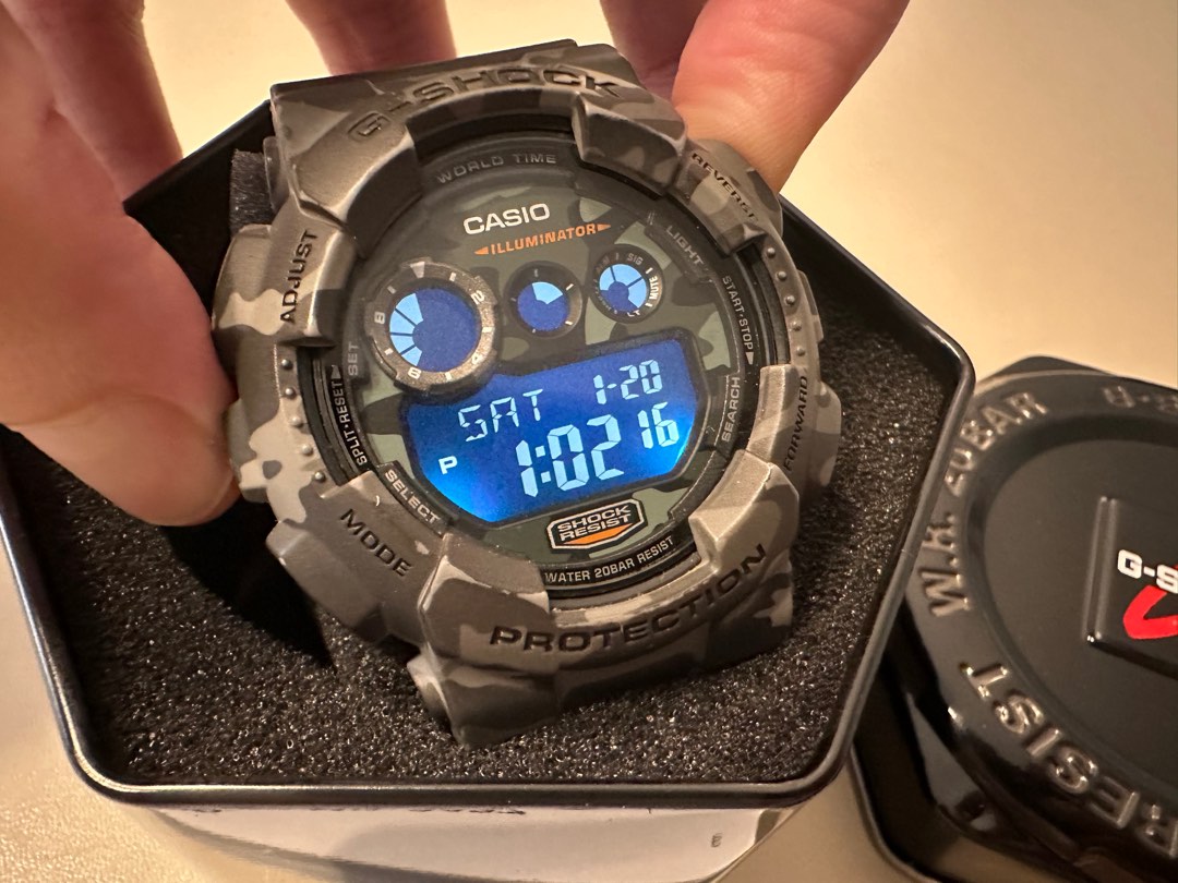 CASIO G-Shock 3427 (grey), Men's Fashion, Watches & Accessories ...