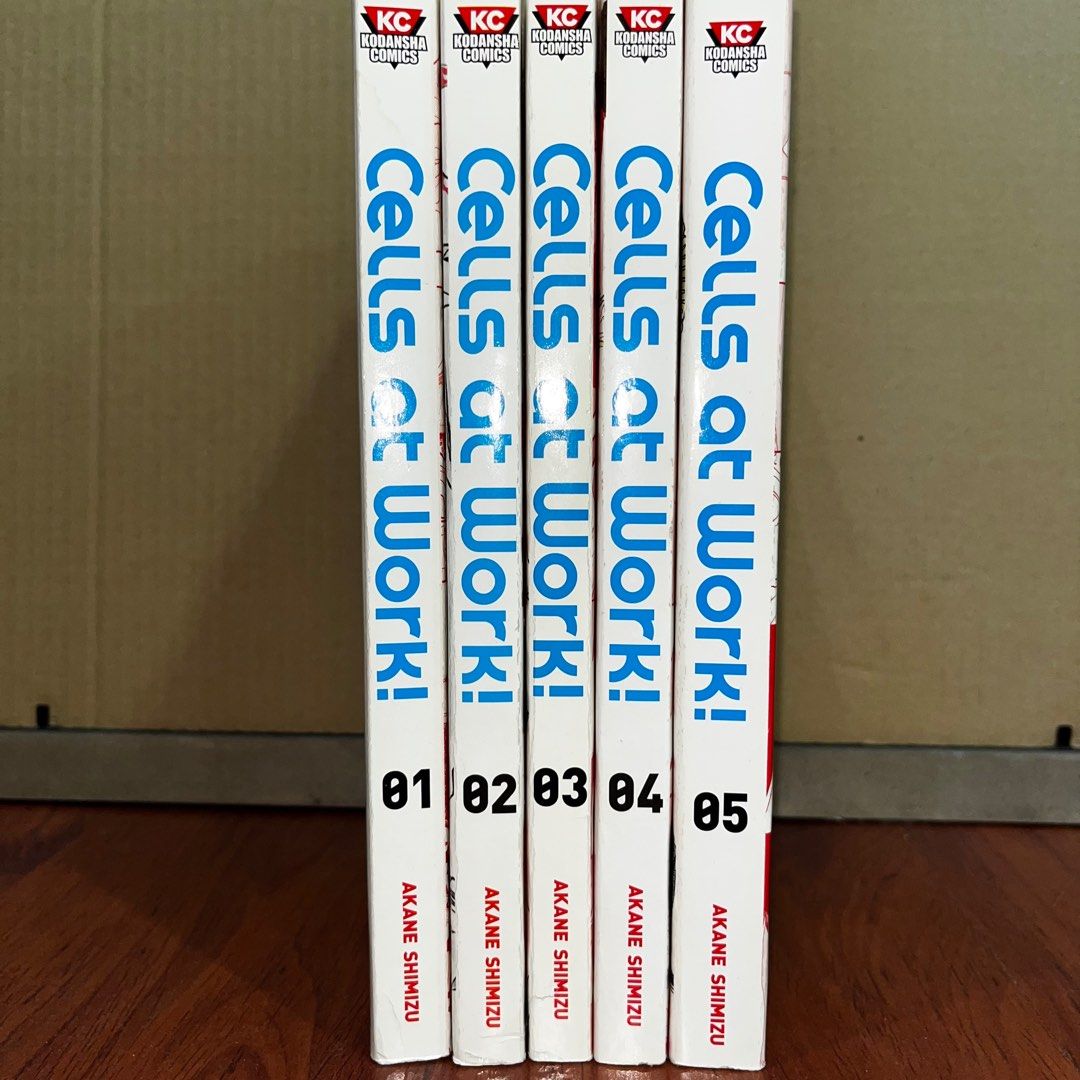 Cells at Work (Set), Hobbies & Toys, Books & Magazines, Comics & Manga ...
