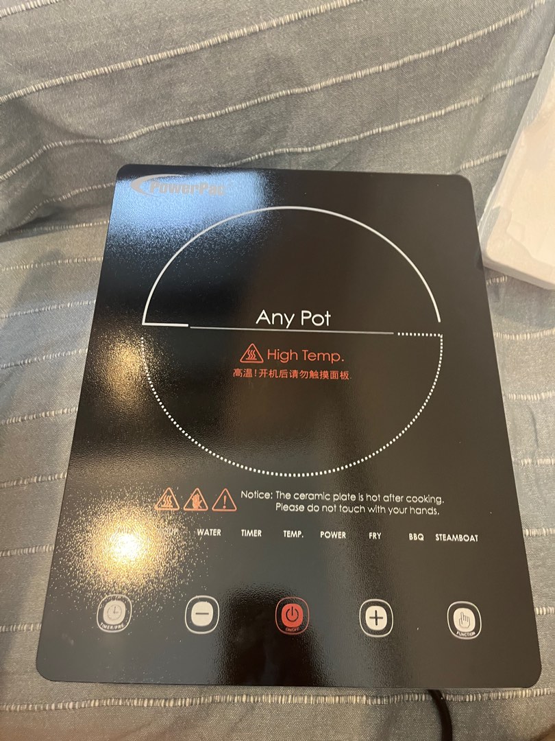 Ceramic Cooker PowerPac 2000W for any types of pot, TV & Home ...