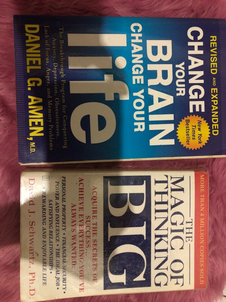 Change ur brain change ur life and the magic of thinking big (preloved ...