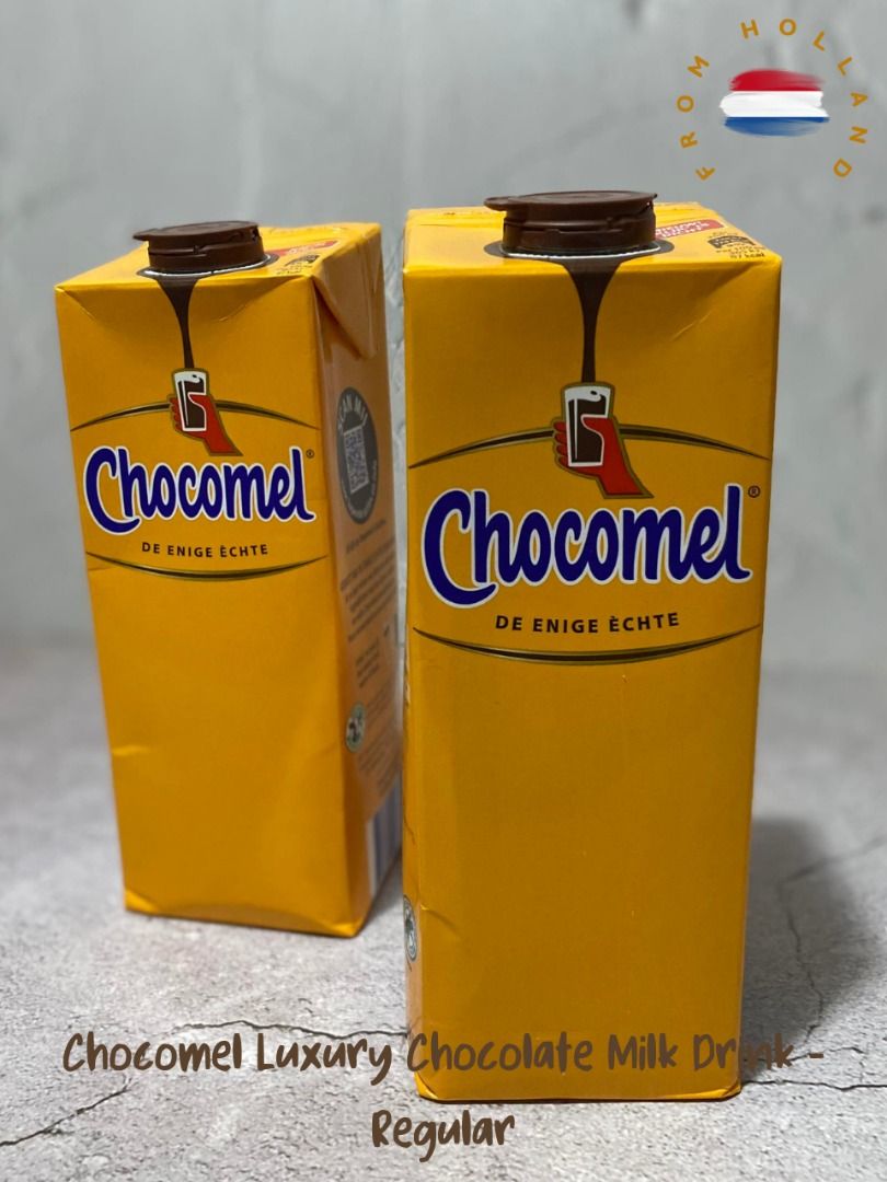 CHOCOMEL HOLLAND | Luxury Chocolate Milk Drink 1L | Regular or Dark ...
