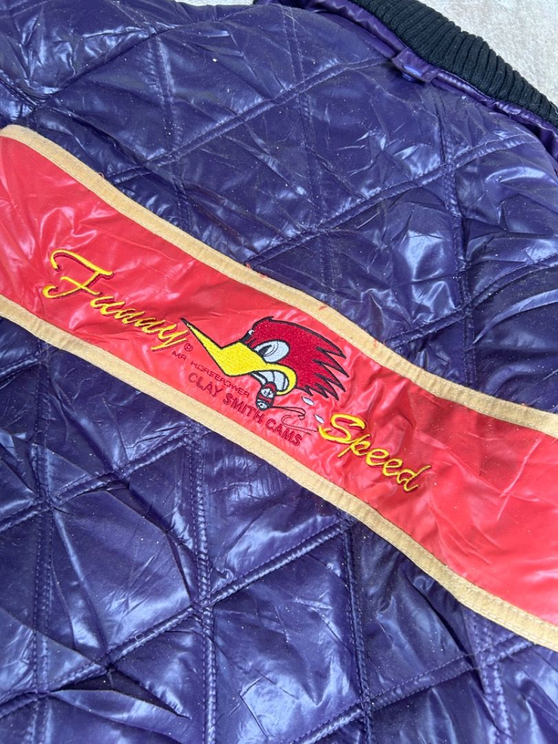 CLAY SMITH RACING MOON EYES RACING JACKET, Men's Fashion, Coats, Jackets and Outerwear on Carousell