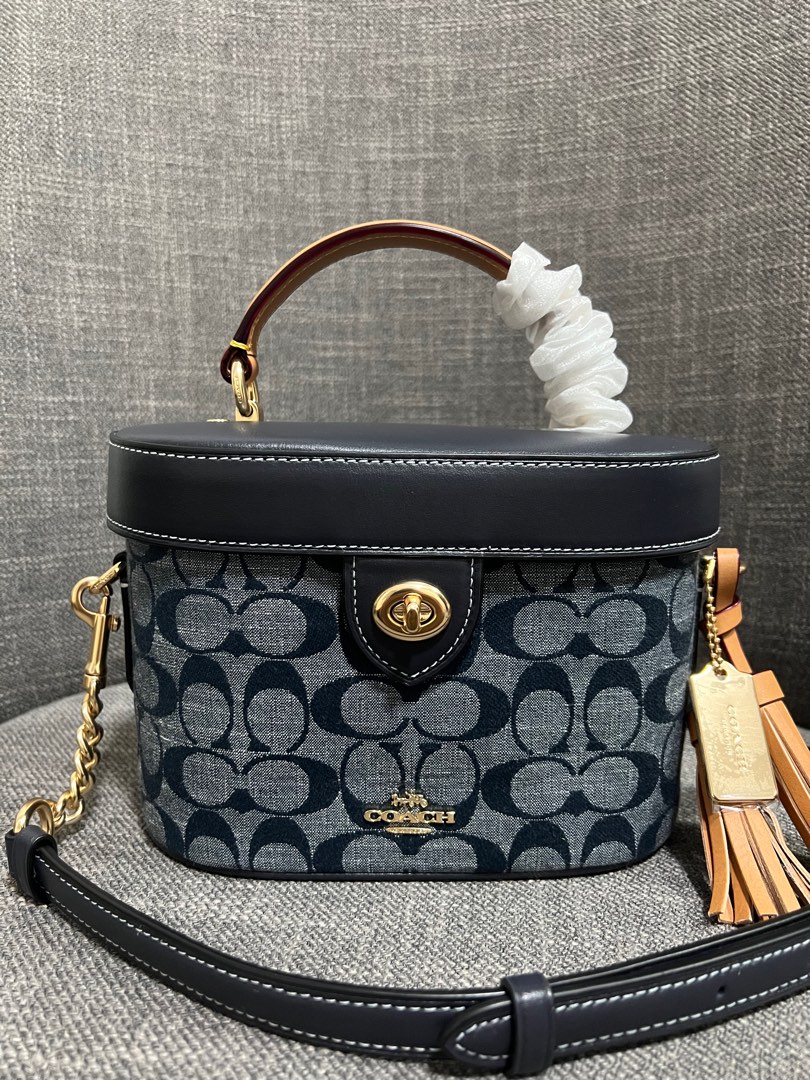 Coach Kay denim, Luxury, Bags & Wallets on Carousell