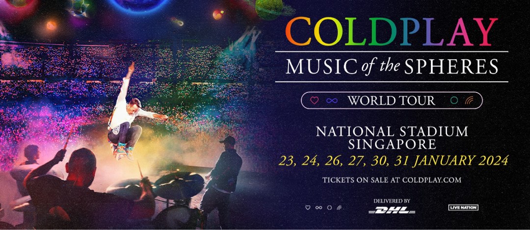 Coldplay Cat 7 tickets, Tickets & Vouchers, Event Tickets on Carousell
