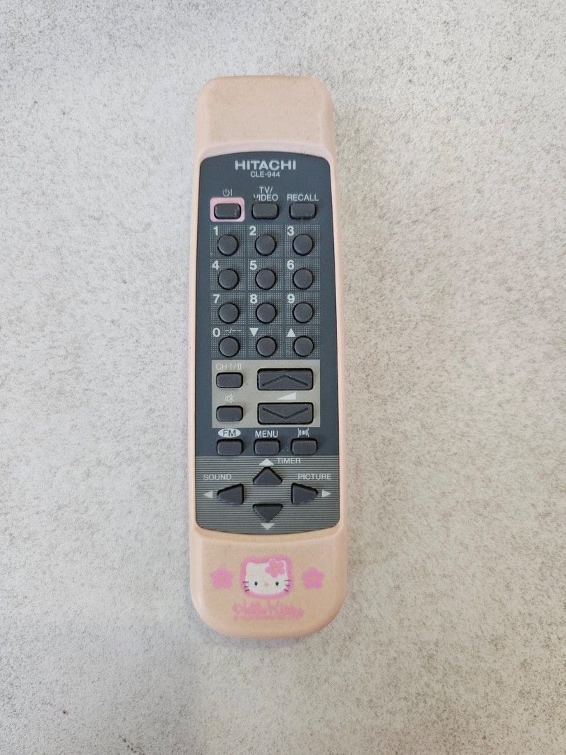 Collectors only! Hello Kitty CRT TV 100% authentic and working on Carousell