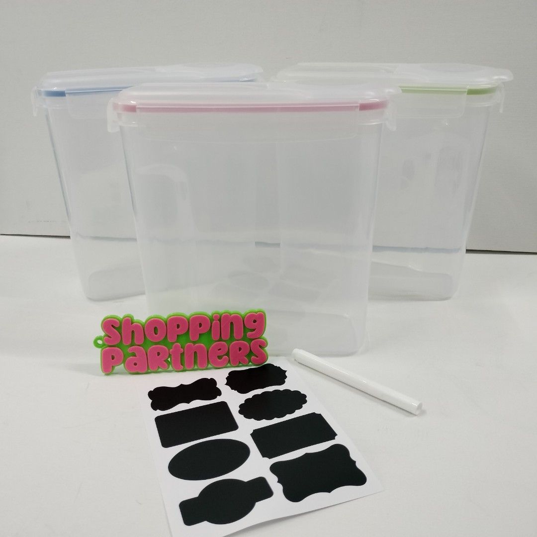 CORE KITCHEN CEREAL STORAGE CONTAINERS 5 PIECE, Furniture & Home Living ...