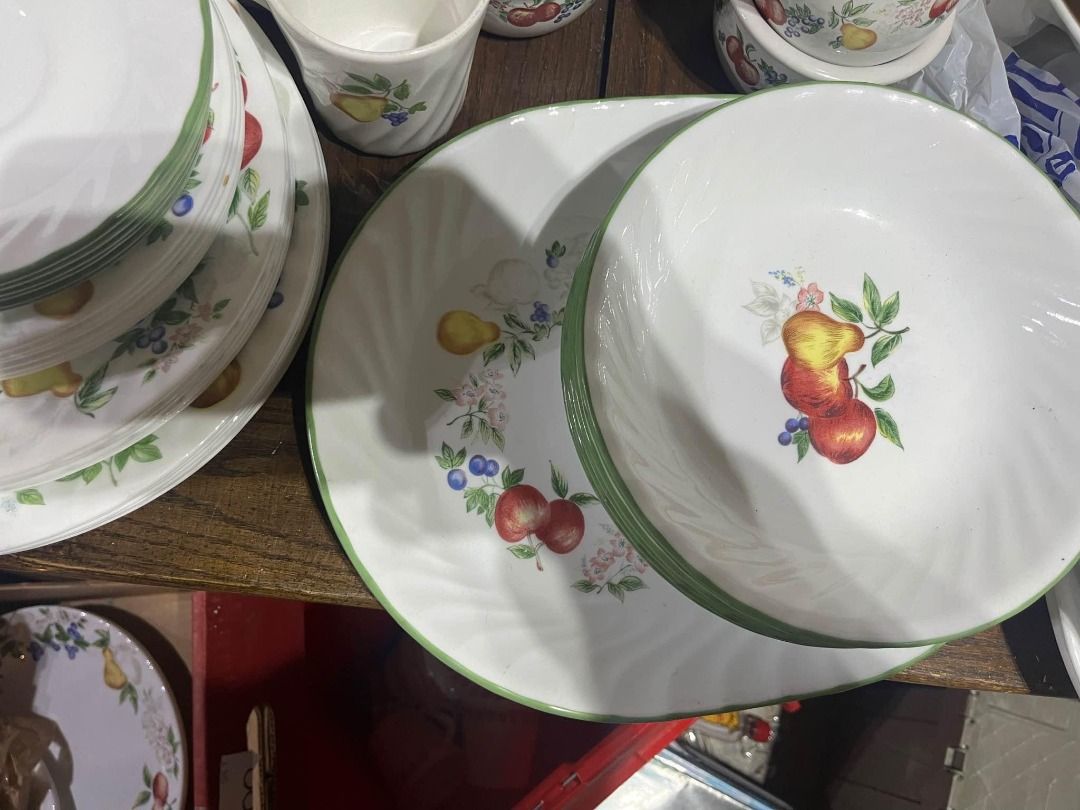 Corelle Chutney Plates Loose Pcs Set, Furniture & Home Living ...