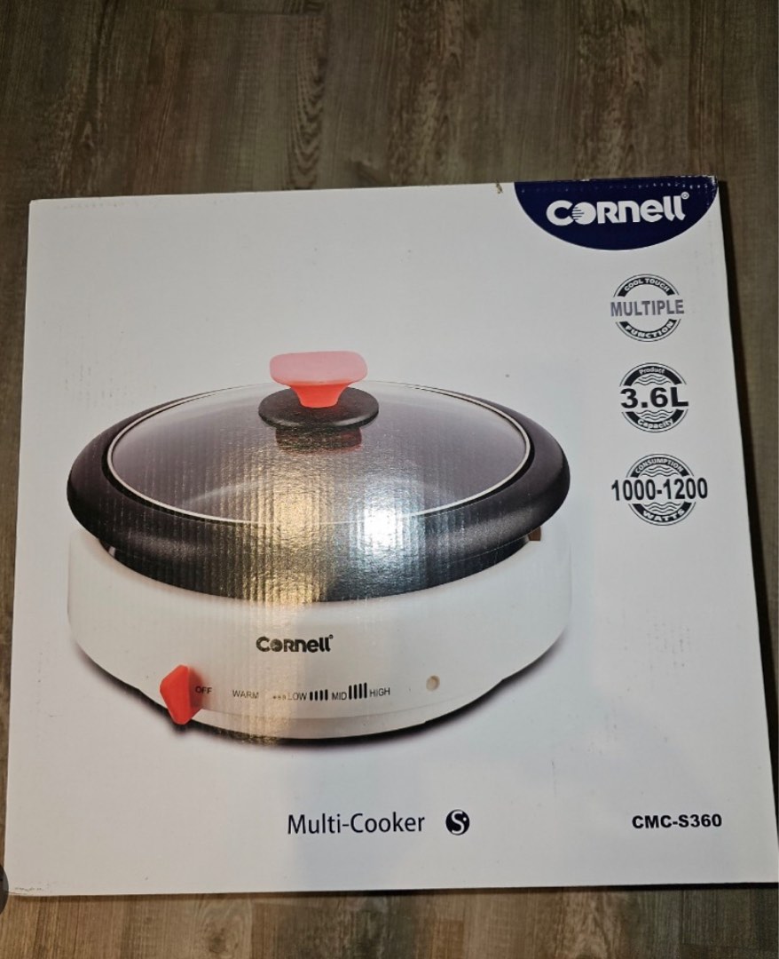 Cornell Multi Cooker CMC-S360, Furniture & Home Living, Kitchenware ...