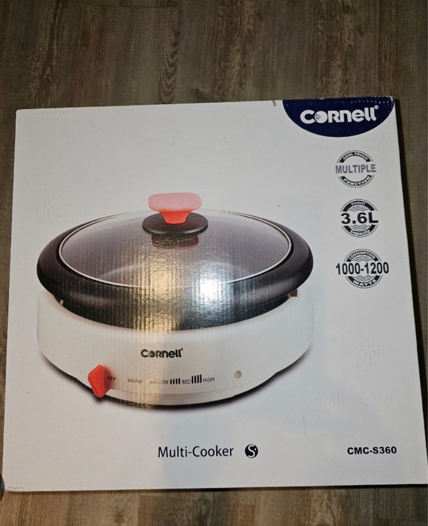 Cornell Multi Cooker CMC-S360, Furniture & Home Living, Kitchenware ...