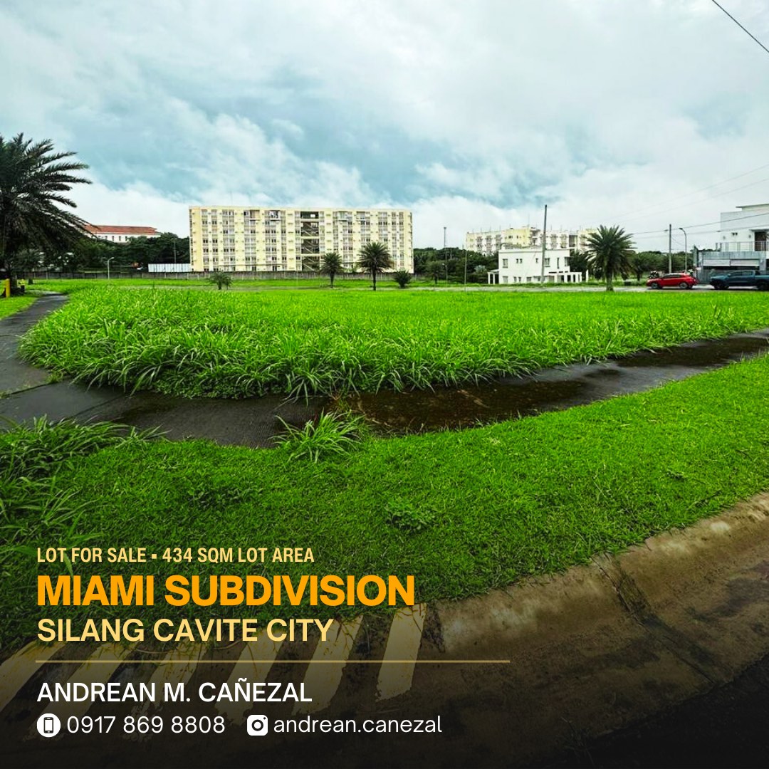Corner Lot in Miami Subdivision Silang, Property, For Sale, Lot on ...