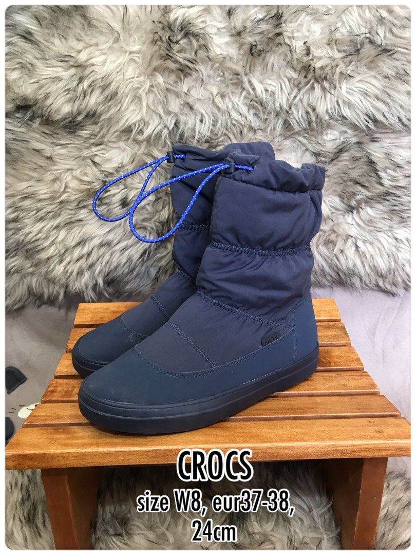 Crocs snow boots, Women's Fashion, Footwear, Boots on Carousell
