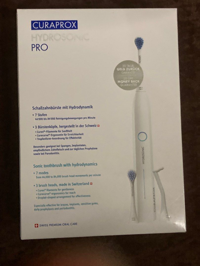 Curaprox Hydrosonic Pro Electric toothbrush, Beauty & Personal Care ...