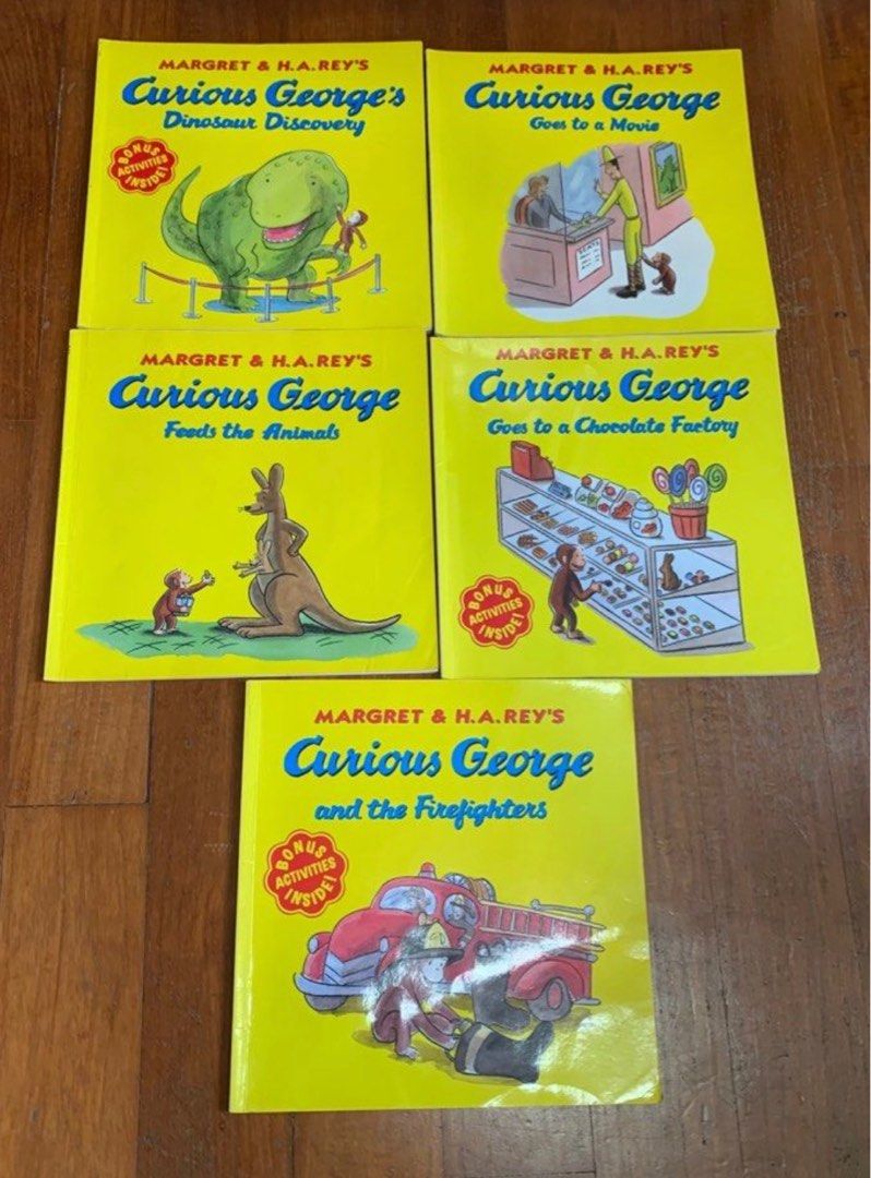 Curious George book, Hobbies & Toys, Books & Magazines, Children's ...