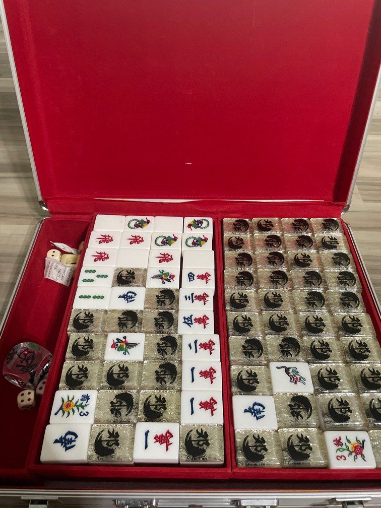 CUSTOMISED MAHJONG SET, Hobbies & Toys, Toys & Games on Carousell