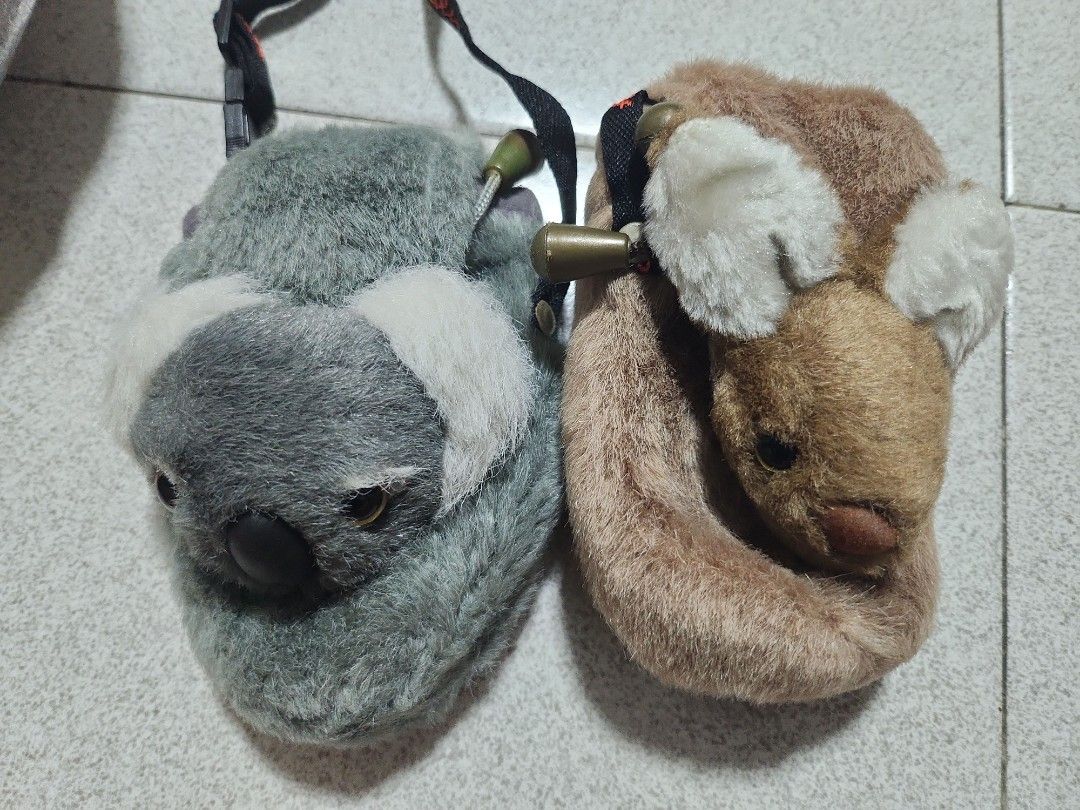 cute australian koala and kangaroo coin purses, Women's Fashion, Bags ...