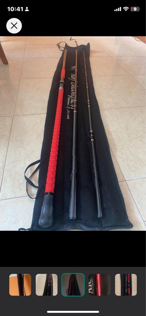 Daiwa Saltiga Surf 15ft Multiplier, Sports Equipment, Fishing on Carousell