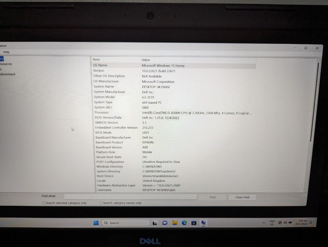 Dell gaming laptop G3 3579 I5 1050Ti, Computers & Tech, Laptops & Notebooks on Carousell
