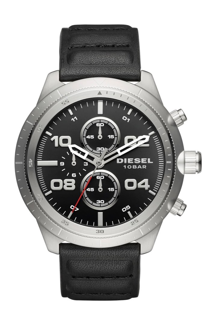 DIESEL PADLOCK WATCH, Men's Fashion, Watches & Accessories, Watches on ...
