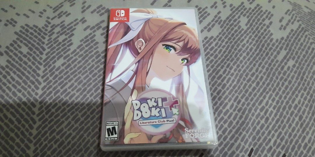 Doki Doki Plus Literature club plus nintendo switch game, Video Gaming ...