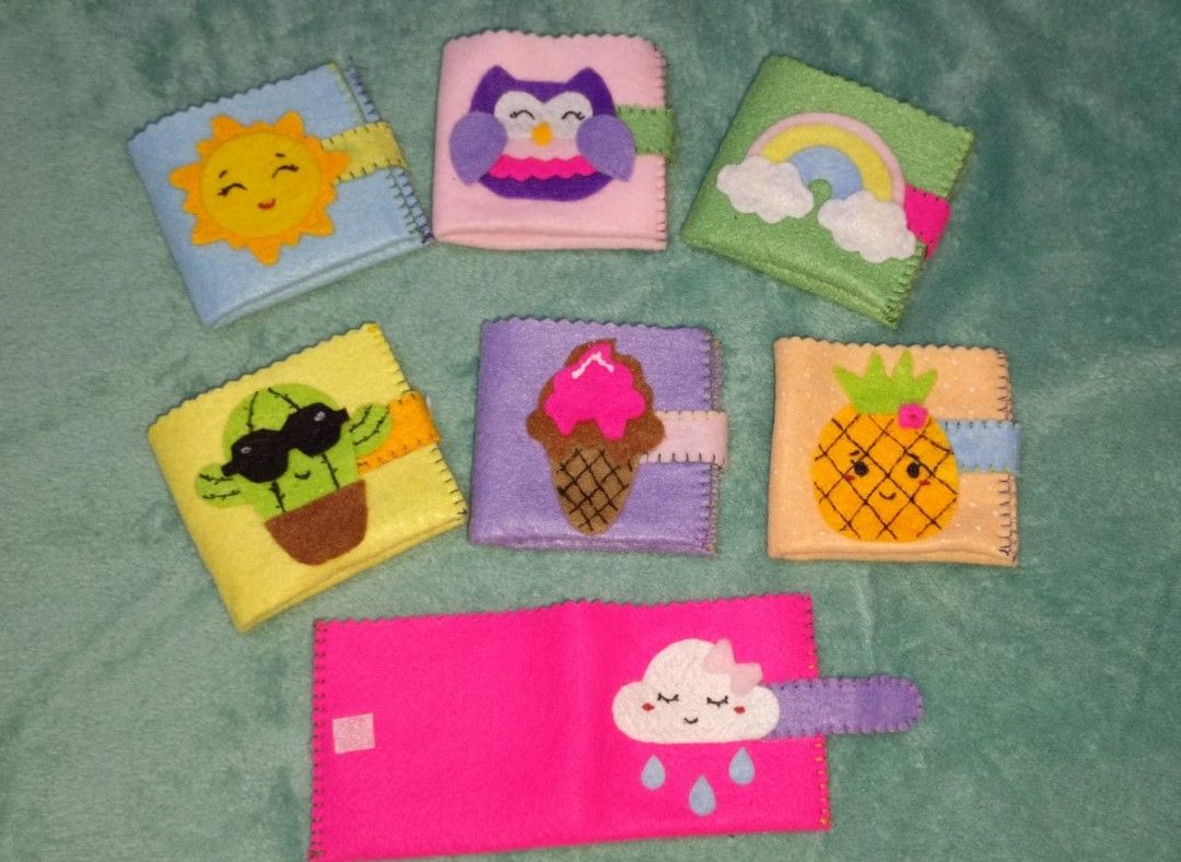 Dompet flanel Amplop Lebaran, Desain & Kerajinan Tangan, Barang ...