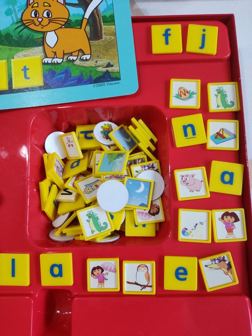 Dora the Explorer - My First Scrabble, Hobbies & Toys, Toys & Games on ...