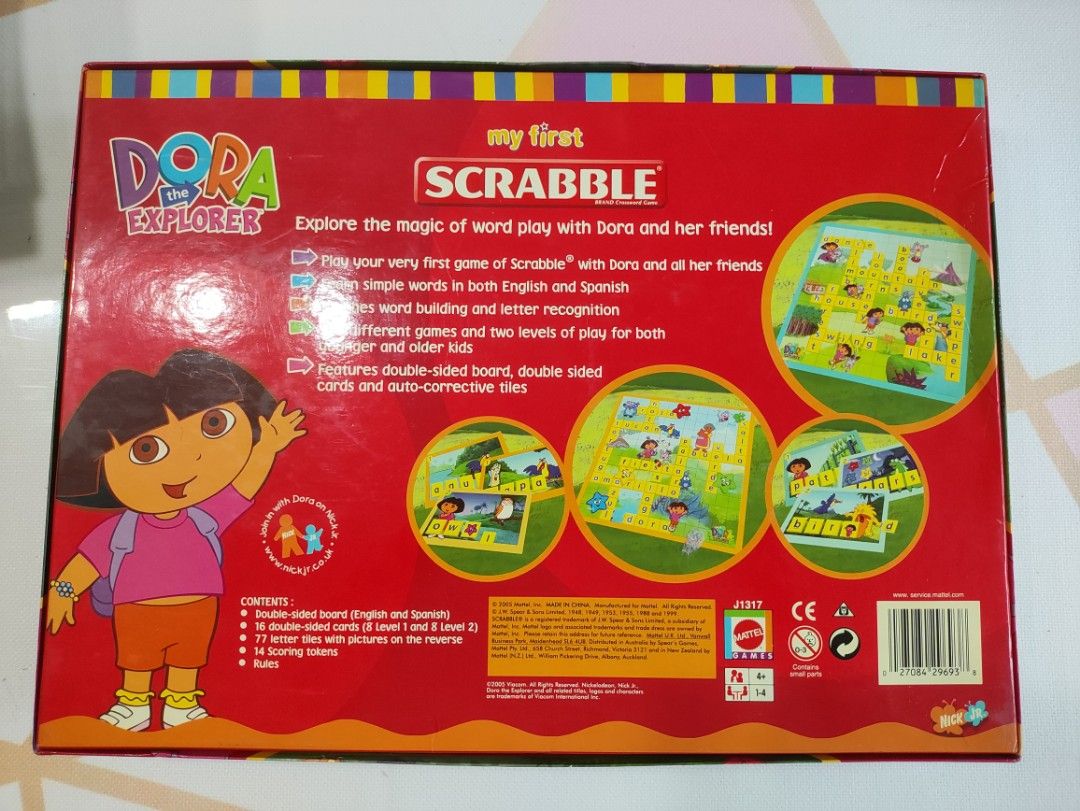Dora the Explorer - My First Scrabble, Hobbies & Toys, Toys & Games on ...