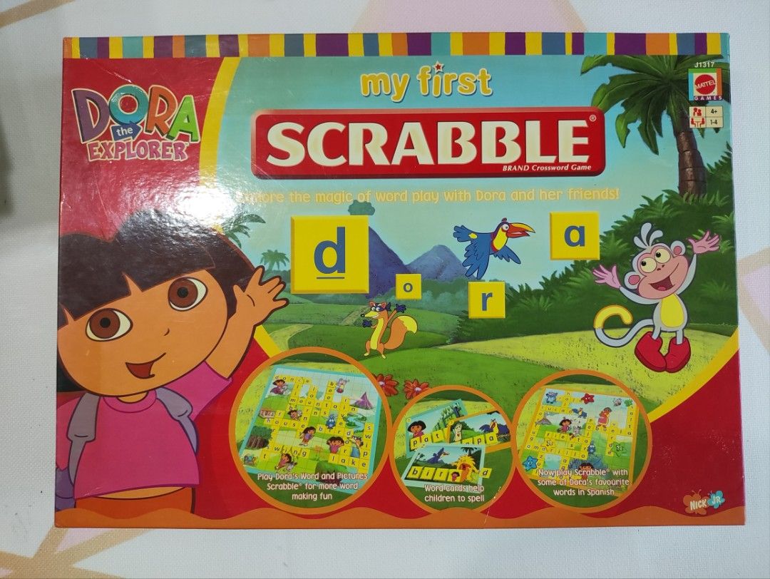 Dora the Explorer - My First Scrabble, Hobbies & Toys, Toys & Games on ...