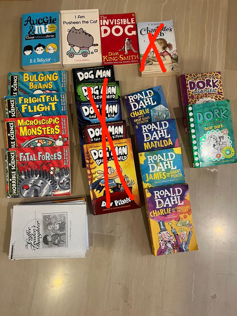 Dork Diaries, Dog Man , Roald Dahl, Horrible Science, Hobbies & Toys ...