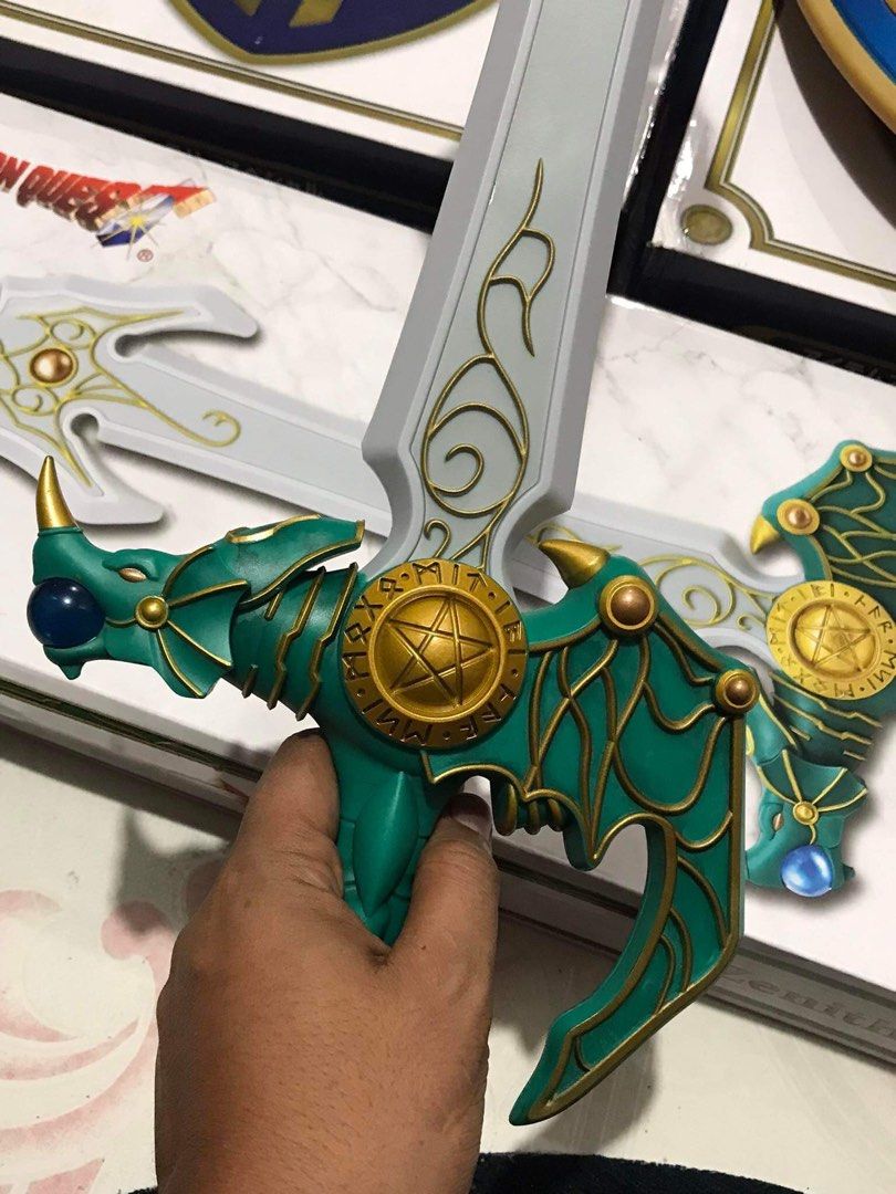 Dragon Quest sword and shield, Hobbies & Toys, Toys & Games on Carousell