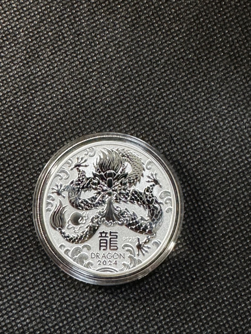 Dragon silver coin 1oz Perth mint 2024, Hobbies & Toys, Memorabilia ...