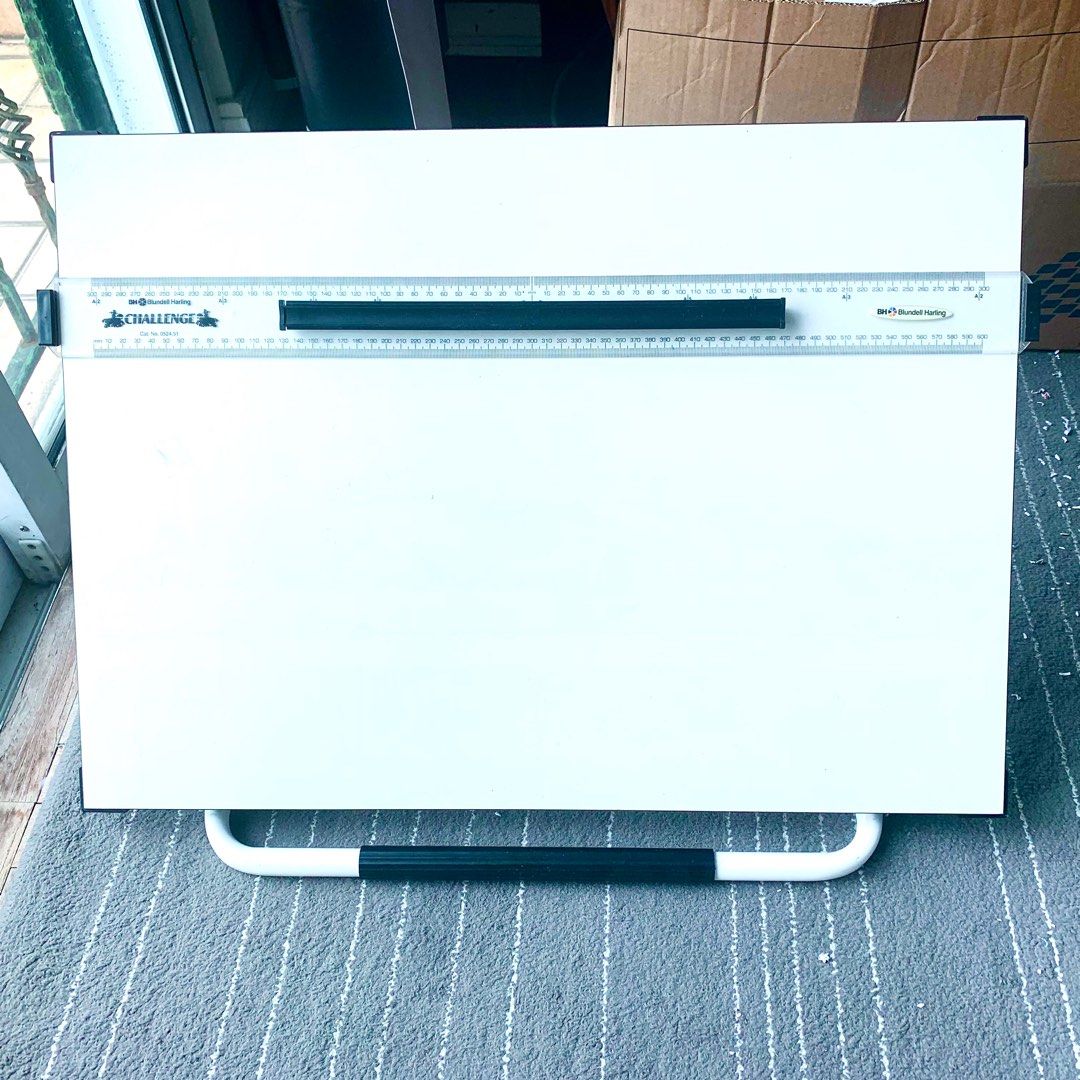 Drawing board with ruler, Hobbies & Toys, Stationery & Craft, Art ...