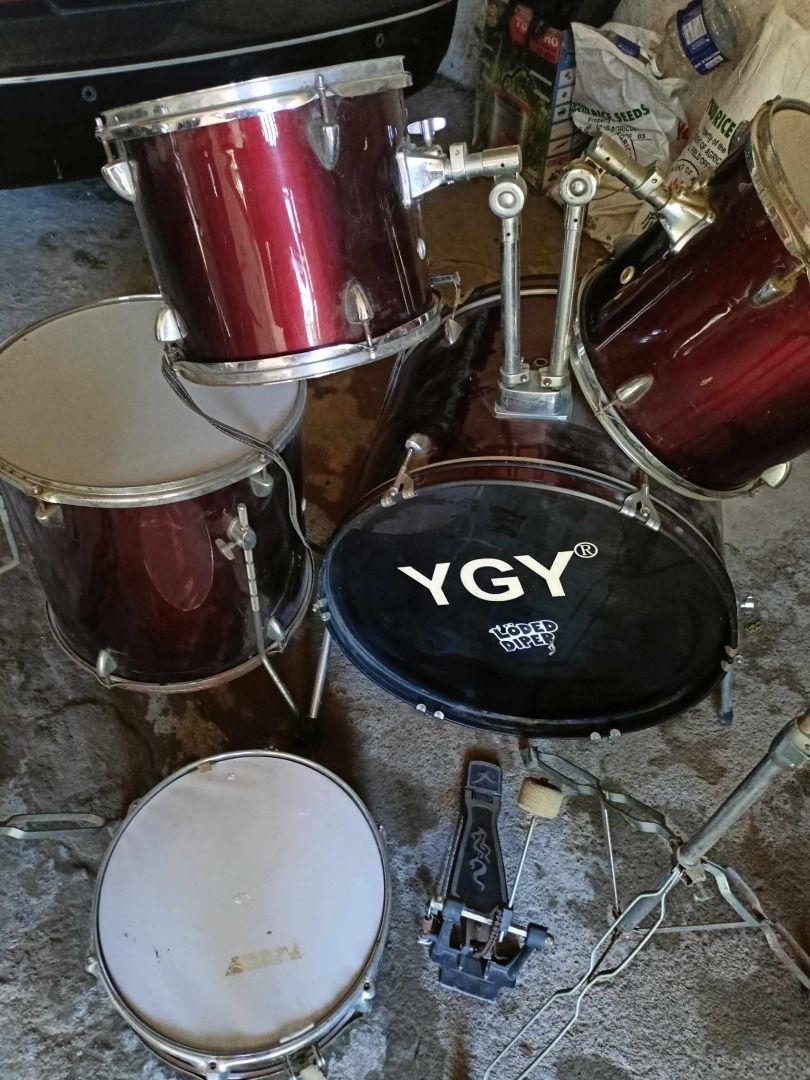 DRUM SET- USED AND SECOND HAND DRUM SET- FROM DUBAI, Hobbies & Toys ...