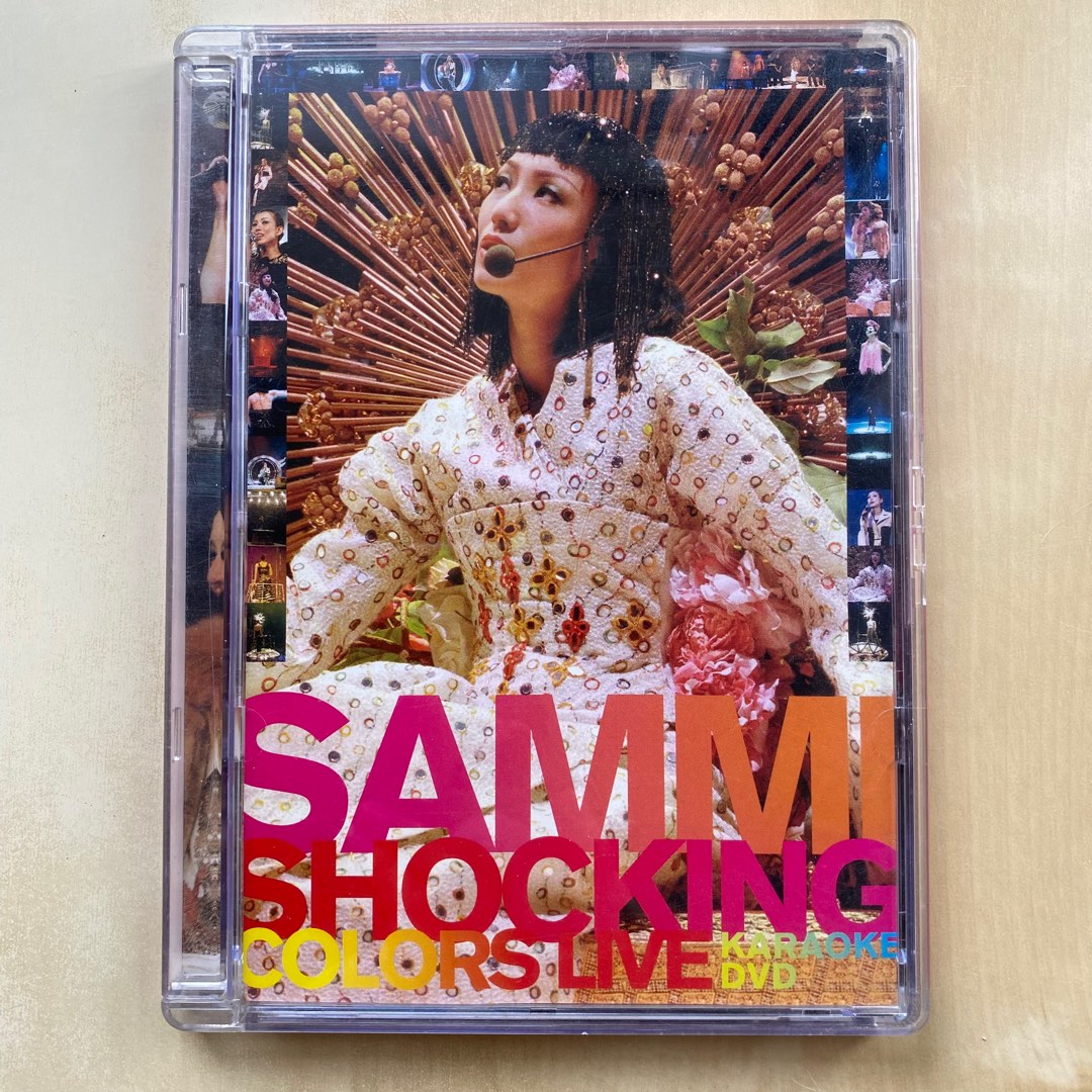 DVD丨鄭秀文 螢光粉紅演唱會2001 卡拉OK / Sammi Shocking Colors Live Karaoke DVD, 興趣及 ...