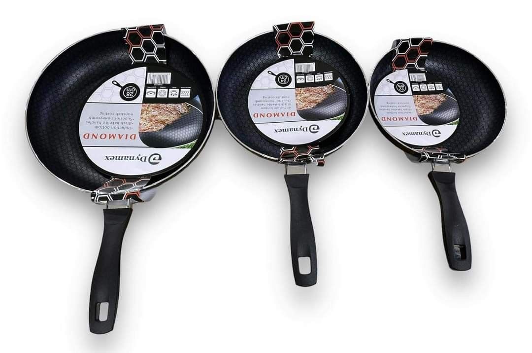 Dynamex Diamond Induction Frypan Non Stick, TV & Home Appliances ...