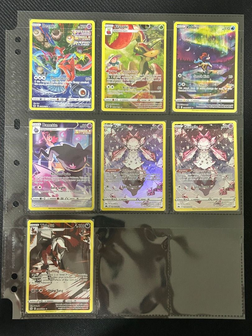 [EN] POKEMON (CHR/AR/IR) CARDS, Hobbies & Toys, Toys & Games on Carousell