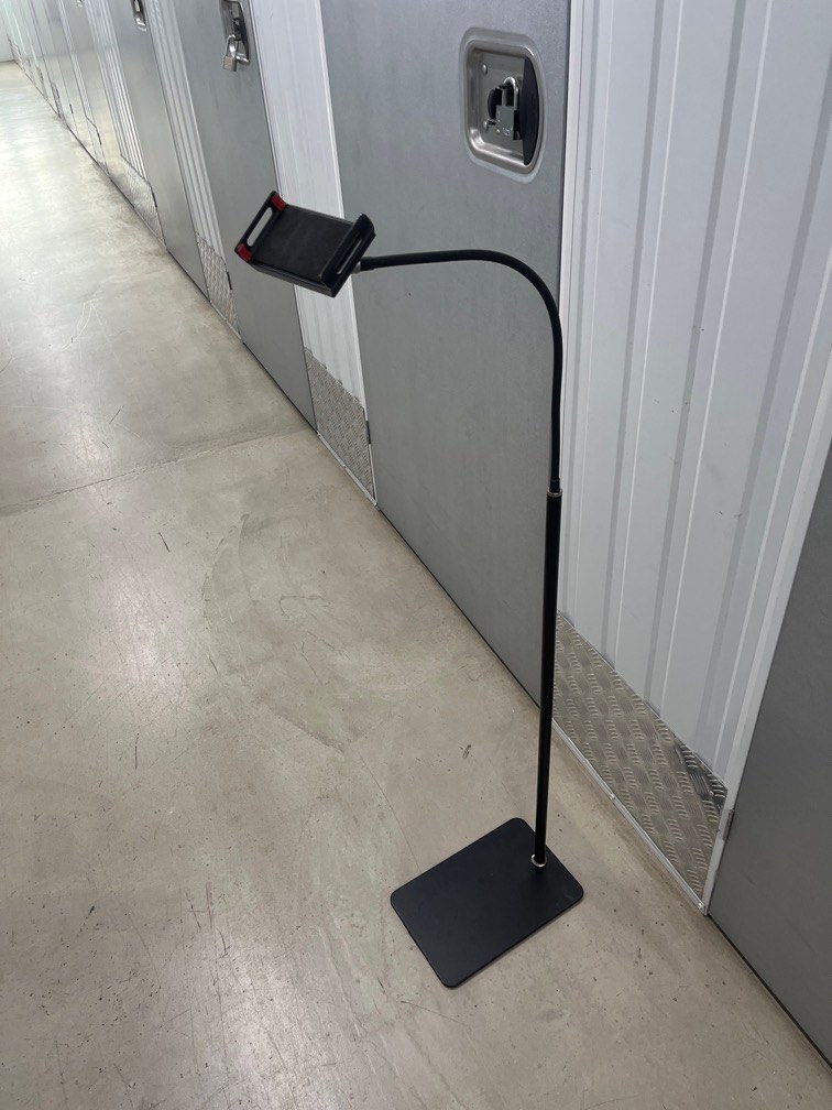 Floor standing mobile phone or table holder suitable for livestream ...