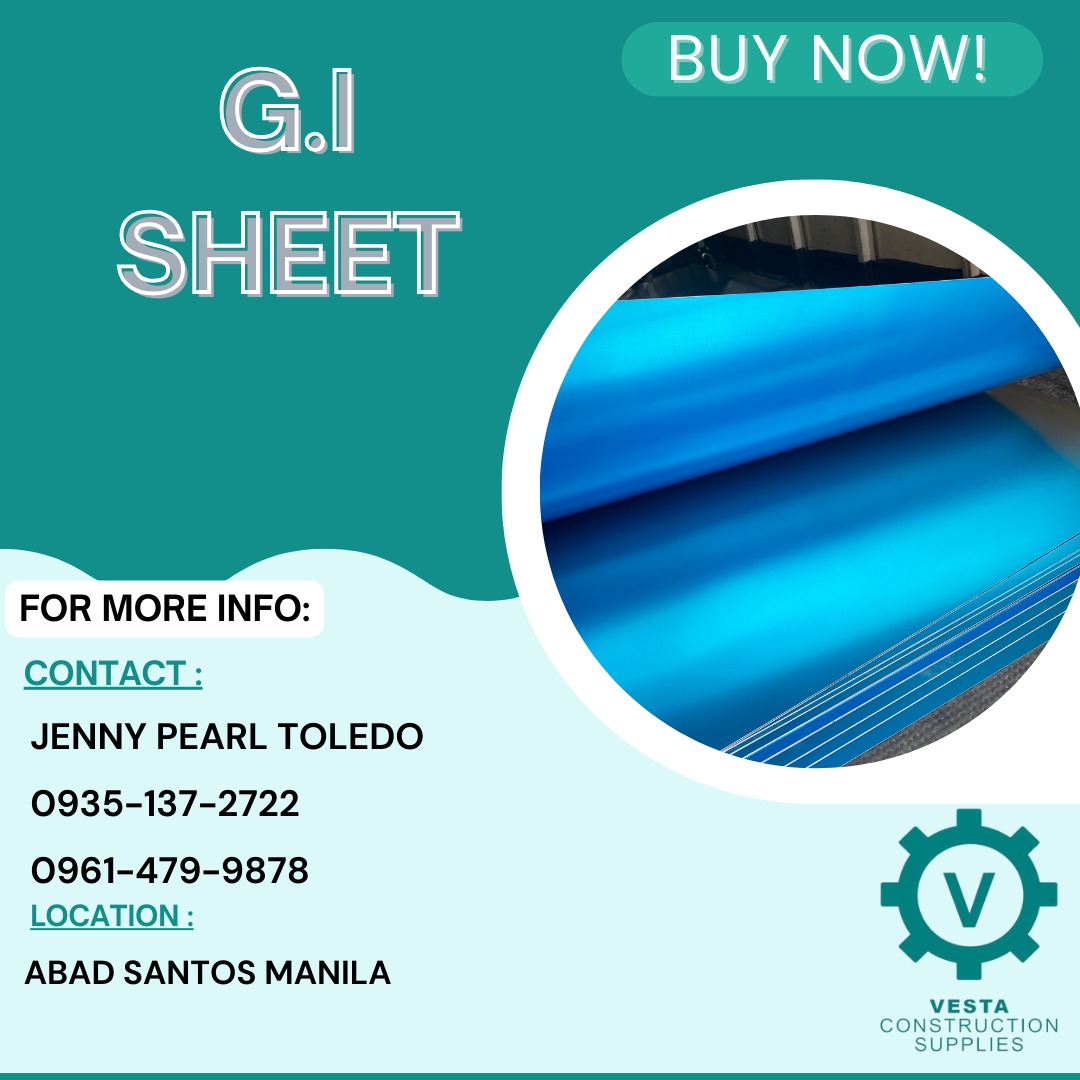 G I sheet, Commercial & Industrial, Construction & Building Materials ...