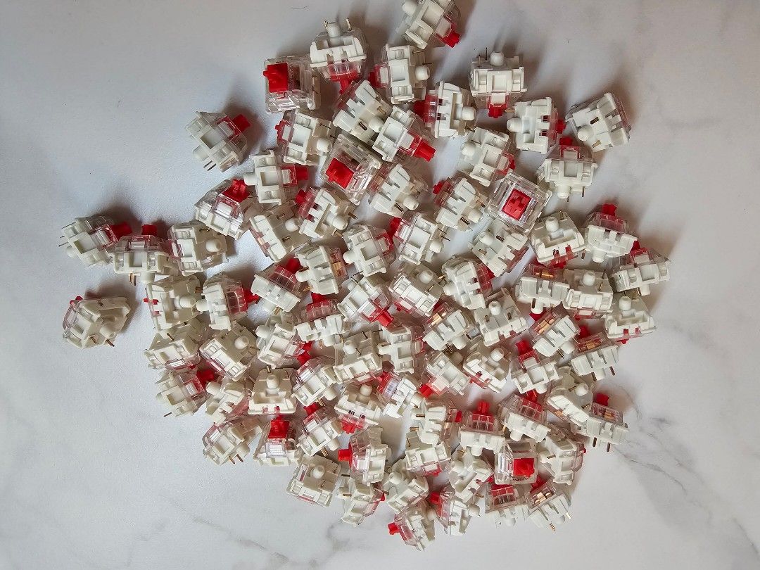 Gateron Jupiter Red Linear Switches, Computers & Tech, Parts ...