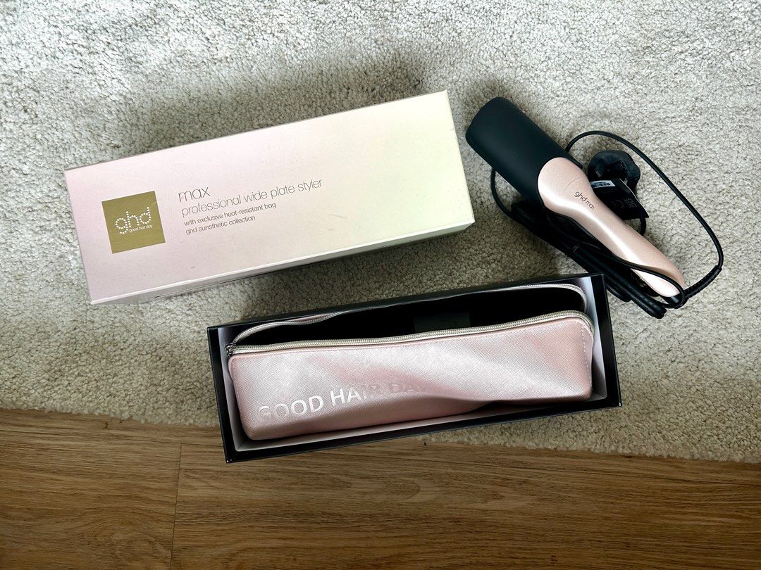 GHD Limited Edition Max Professional Wide Plate Styler, Beauty ...