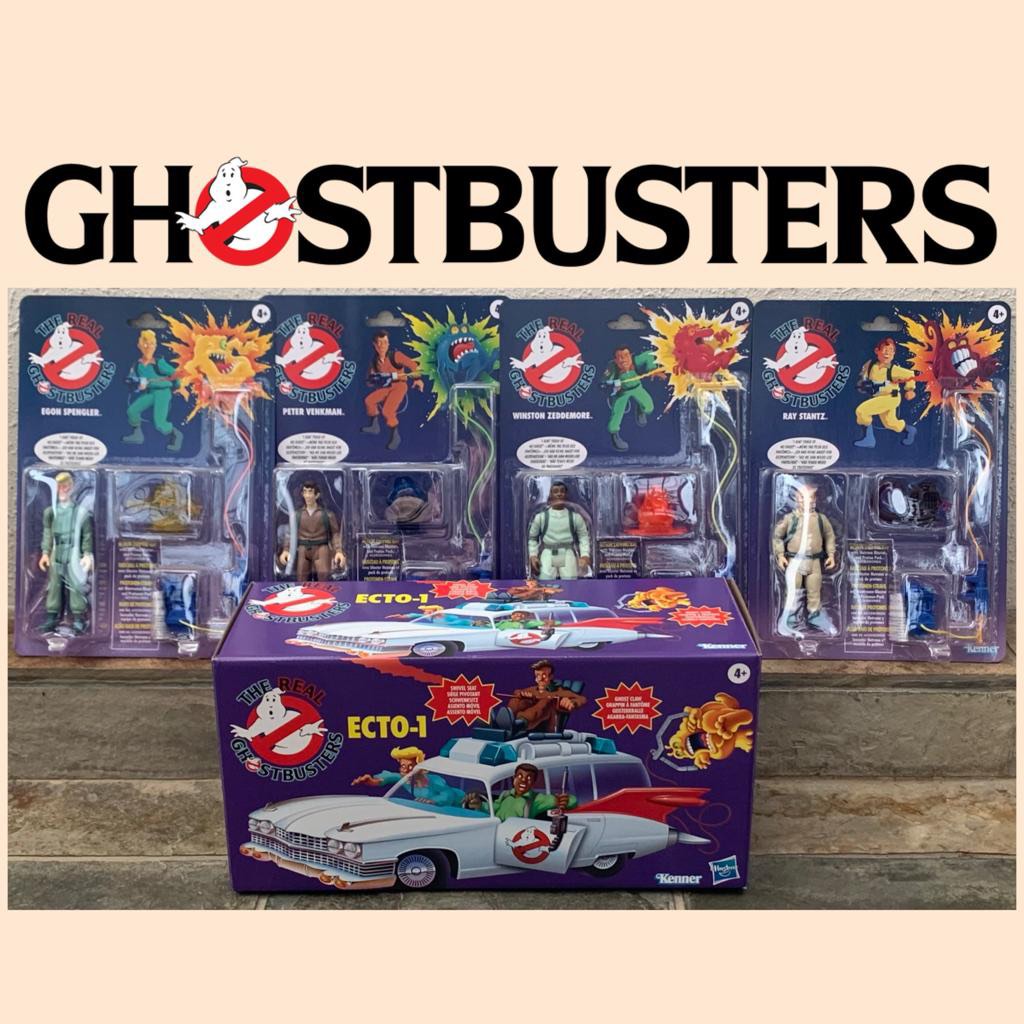Ghostbusters Classic Vintage Series The Real Ghostbusters Ecto-1 Retro ...