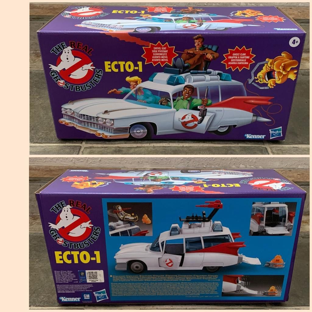 Ghostbusters Classic Vintage Series The Real Ghostbusters Ecto-1 Retro ...