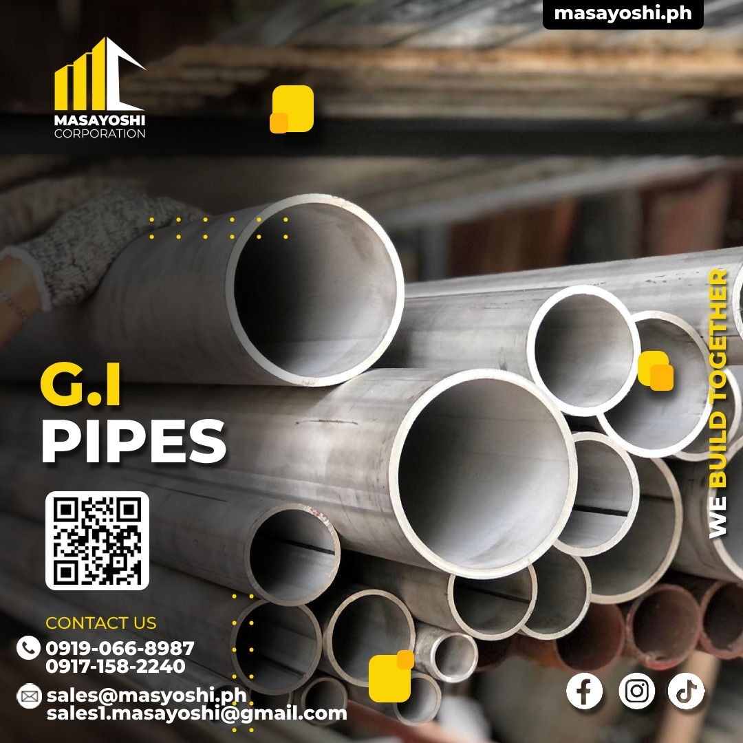 GI Pipes, Galvanized Iron Pipes Sched 20, G.I. Pipes, Steel Pipe, Metal ...