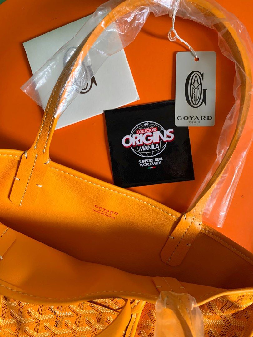 Goyard Anjou Mini Yellow, Luxury, Bags & Wallets on Carousell