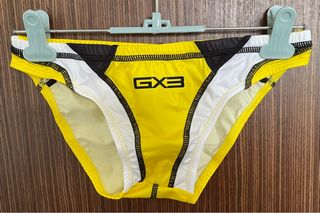 GX3 Gloss Sports Splash Bikini Underwear, Navy x White (k2092), Men's ...