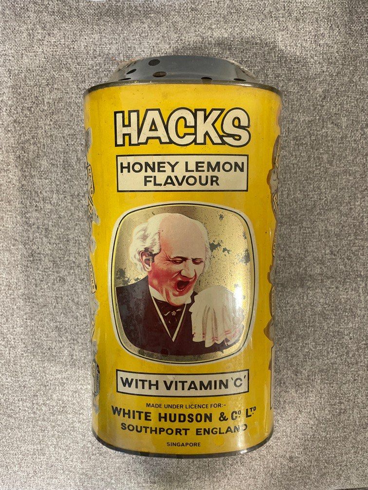 Hacks Sweet Lemon Flavour Metal Container, Hobbies & Toys, Memorabilia ...