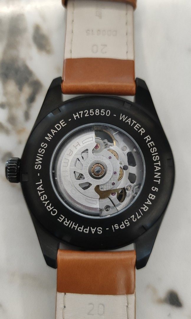 Hamilton Khaki Field Skeleton Auto, Men's Fashion, Watches ...